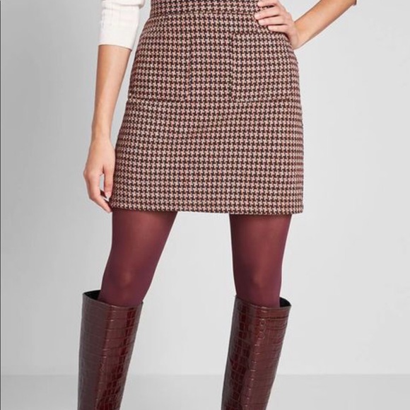 Modcloth | Skirts | Modcloth Tweed Mini Skirt | Poshmark